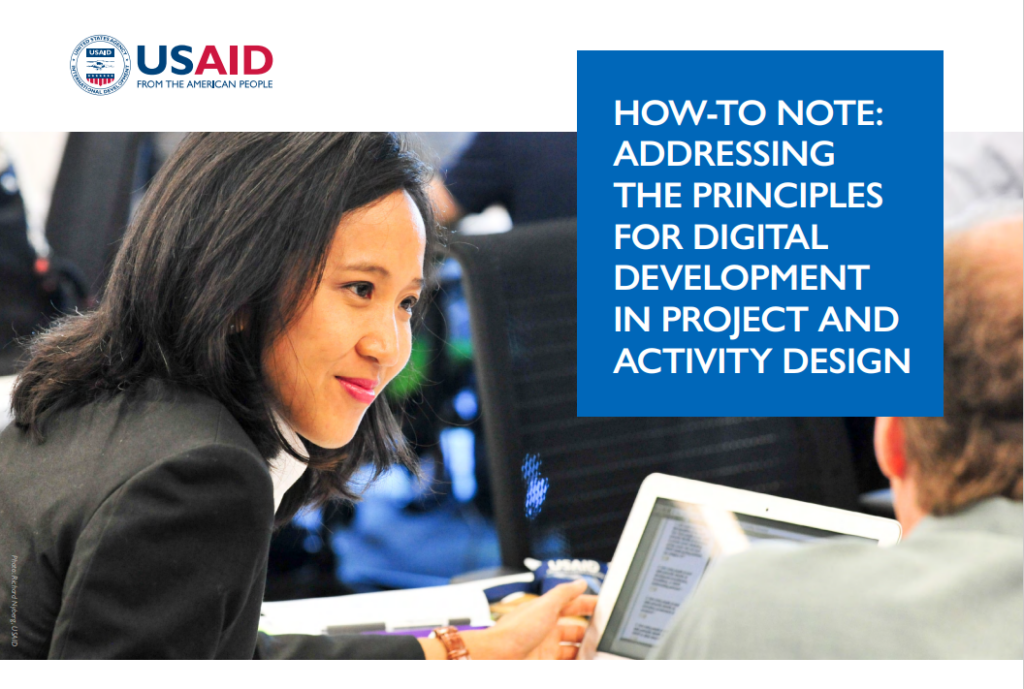 Addressing the Principles for Digital Development in Project and ...